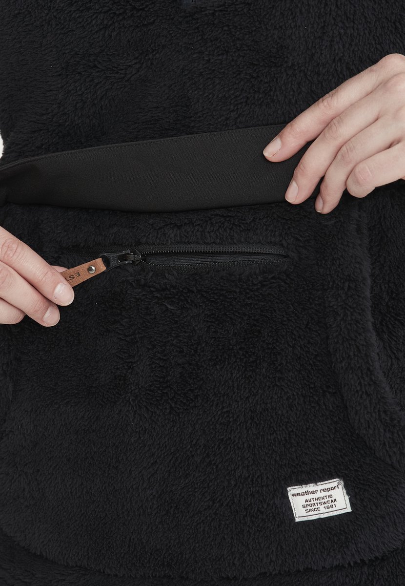 Weather Report Fleece Hoodie | bol