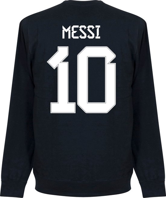 Argentinië Messi 10 Team Sweater - Navy - Kinderen - 104 | bol.com