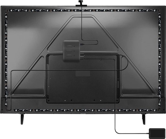 Tuya Smart - (Immersive) - RGB-IC TV Ambilight LEDstrip kit - Voor ...