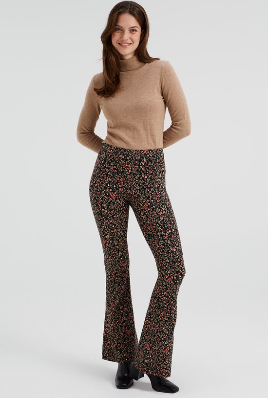 WE Fashion Meisjes flared legging met dessin | bol.com