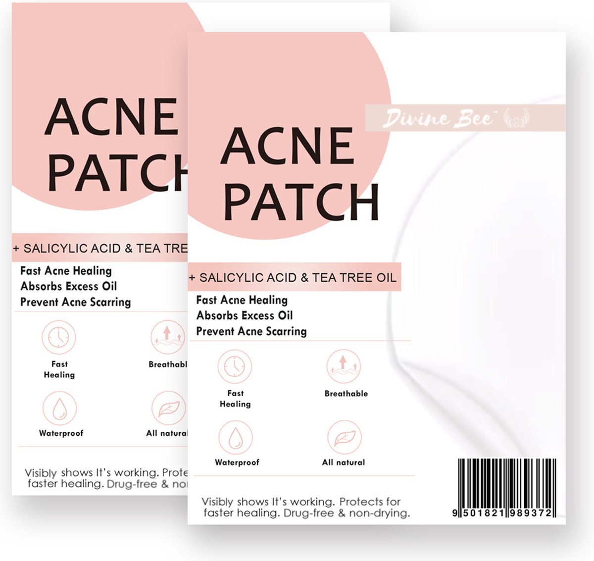 Divine Bee Pimple Patch - Acne Patch - Acne Sticker - Puisten ...
