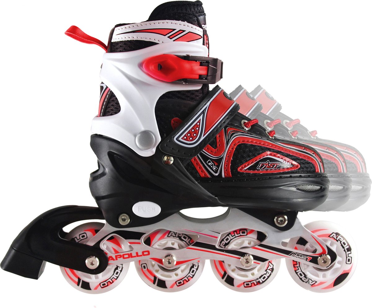 Apollo Verstelbare inline skates Super Blades LED | bol