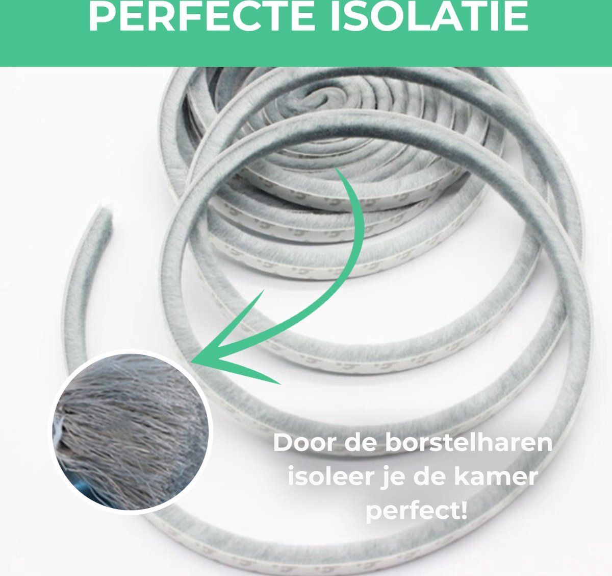 Tochtband Premium - Extra goede kwaliteit - 15 meter - Tochtband ...