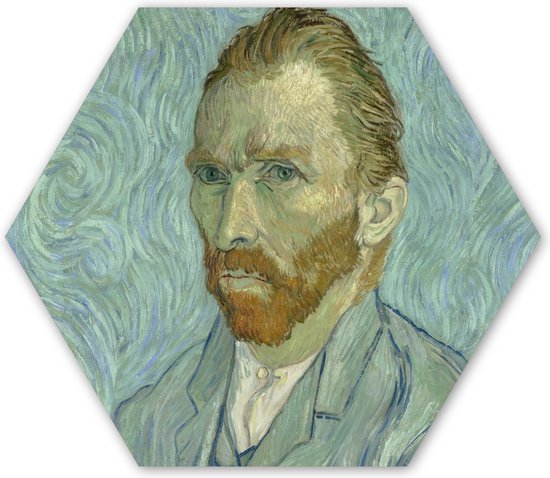 Hexagon wanddecoratie - Kunststof Wanddecoratie - Hexagon Schilderij ...