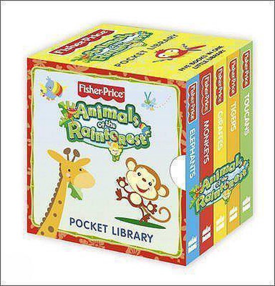 Fisher-Price Animals Of The Rain Forest - Pocket Library, Onbekend ...