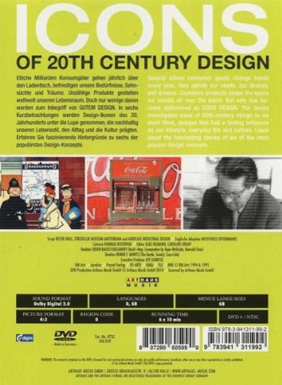 Icons Of The 20Th Century (Dvd) | Dvd's | bol.com