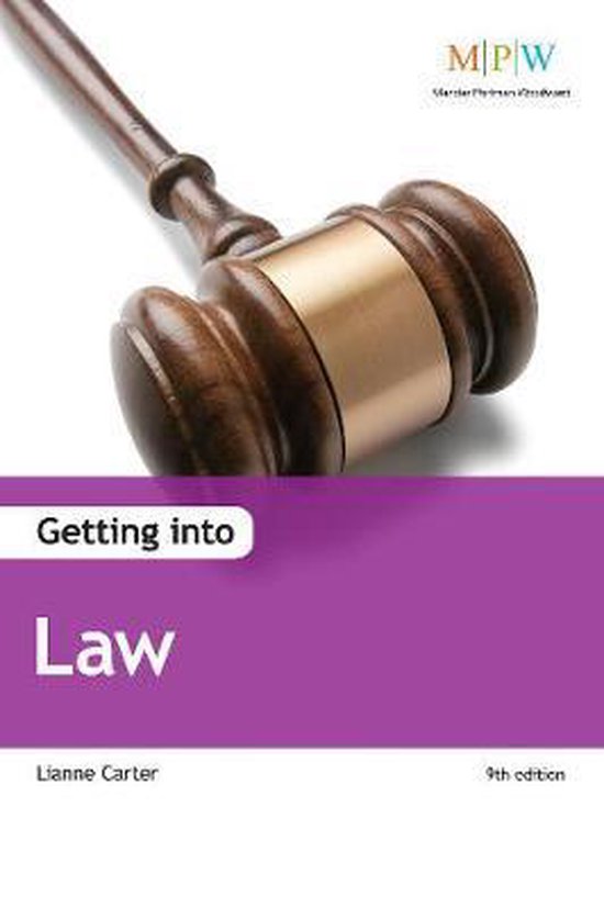 Getting Into Law, Lianne Carter | 9781844554812 | Boeken | bol.com