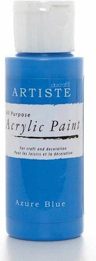 Acrylic Paint (2oz) - Azure Blue | bol