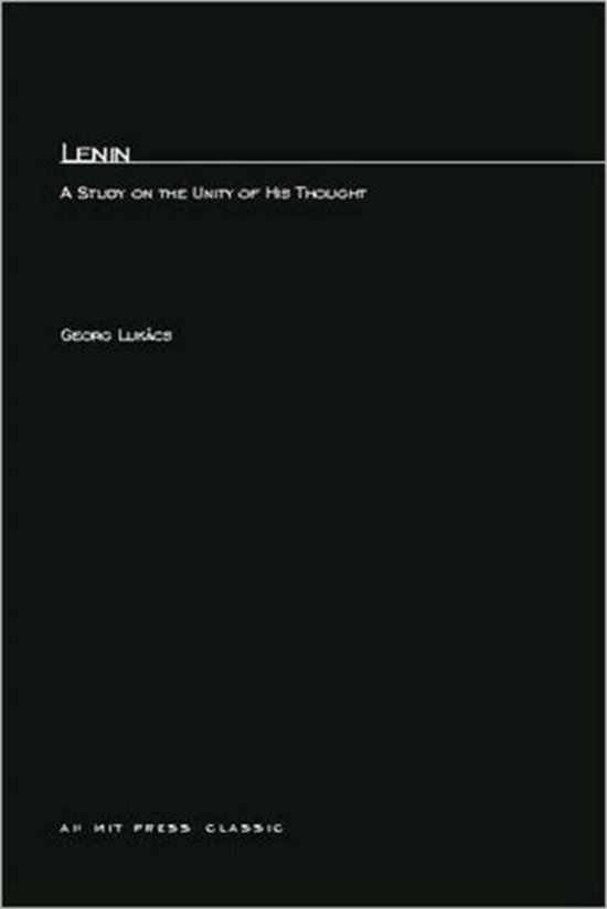 Lenin - A Study On The Unity Of His Thought | 9780262620246 | Georg ...