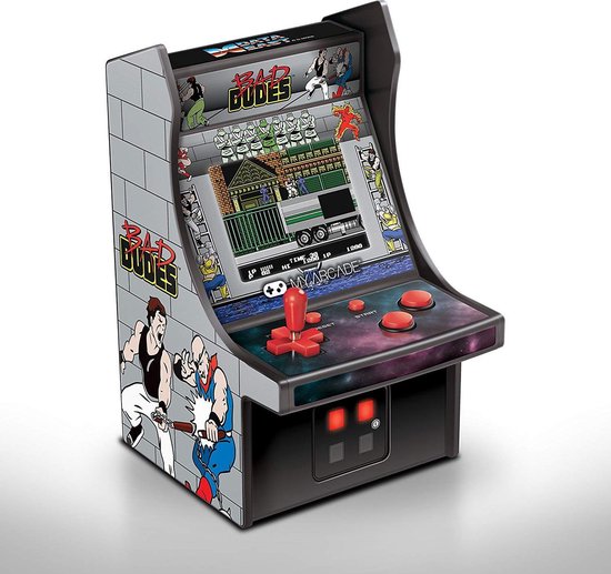 My Arcade Retro Mini Arcade Machine Bad Dudes | bol
