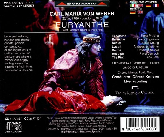 Euryanthe, Elena Prokina | Muziek | bol