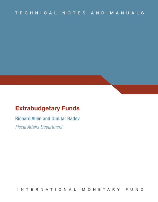 Technical Notes and Manuals 2010 - Extrabudgetary Funds (ebook ...
