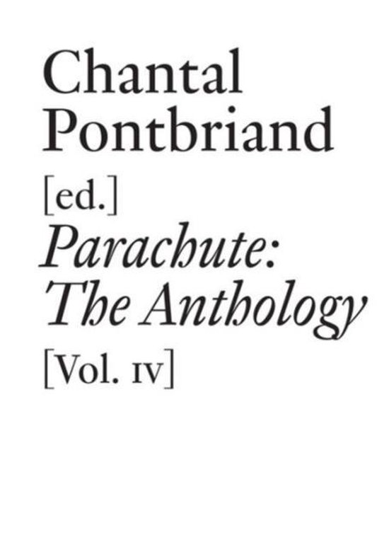 Parachute The Anthology 1975-2000, Alexander Alberro | 9783037644188 ...