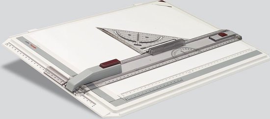 rOtring Rapid Tekentafel | met liniaal, passer en vierkant | A3-formaat ...