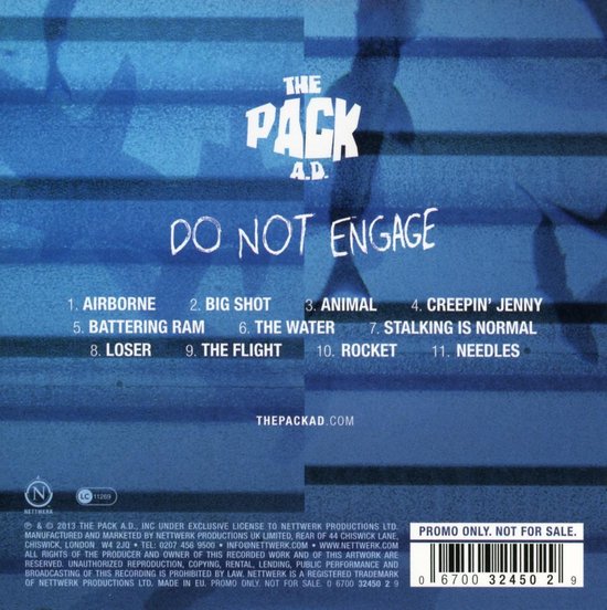 Do Not Engage, Pack A.D. | Muziek | bol
