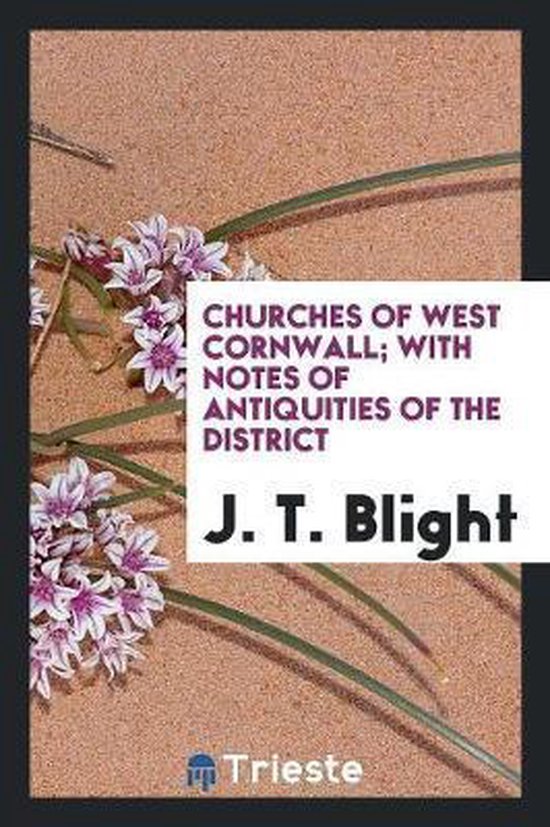 Churches of West Cornwall, J T Blight | 9780649463602 | Boeken | bol.com