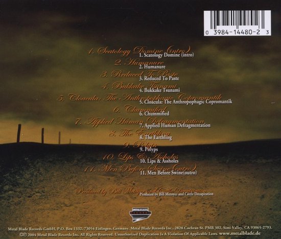 Humanure, Cattle Decapitation | CD (album) | Muziek | bol.com