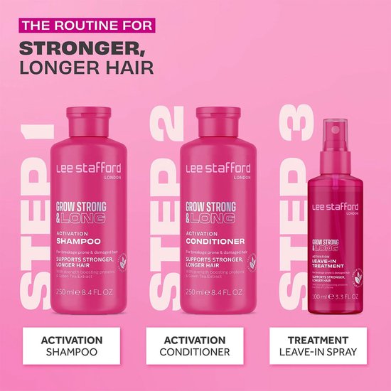 Lee Stafford - Grow Strong & Long - Leave-In Treatment - 100 ml | bol