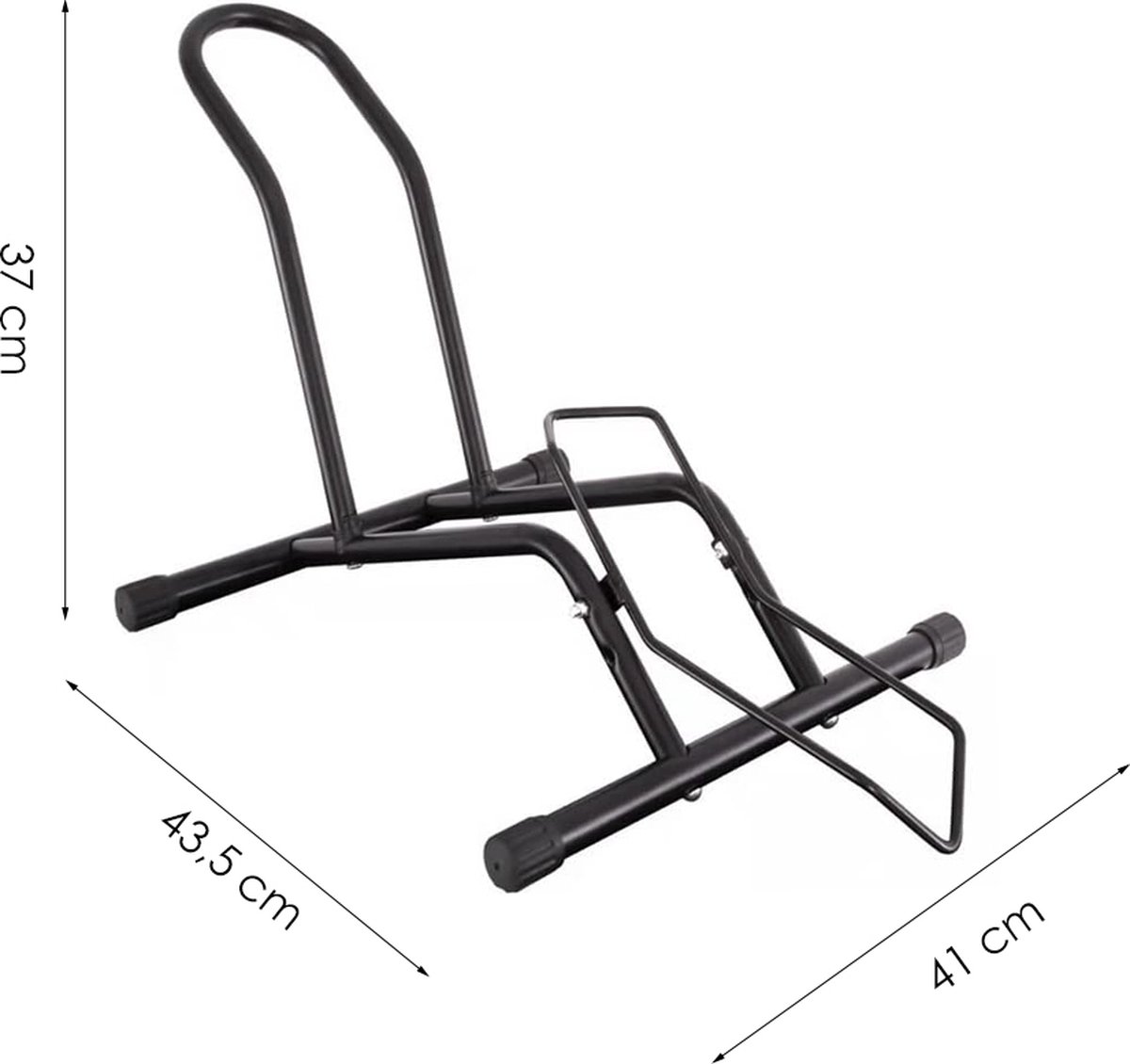 Fietsenrek Voorwiel of Achterwiel - Zwart - Fietsen Rek Racefiets ...