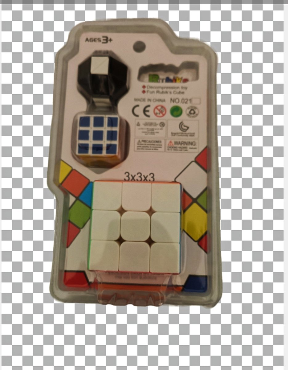 Rubik's Cube-Magic cube-3 in 1-set speelgoed | Games | bol.com