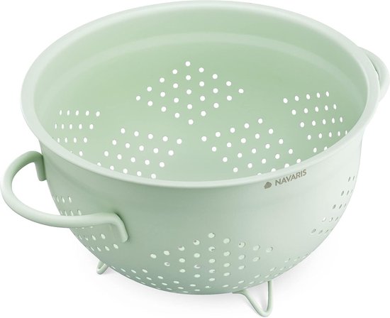 vergiet van roestvrij staal - 4,8 liter - Metalen vergiet met ...