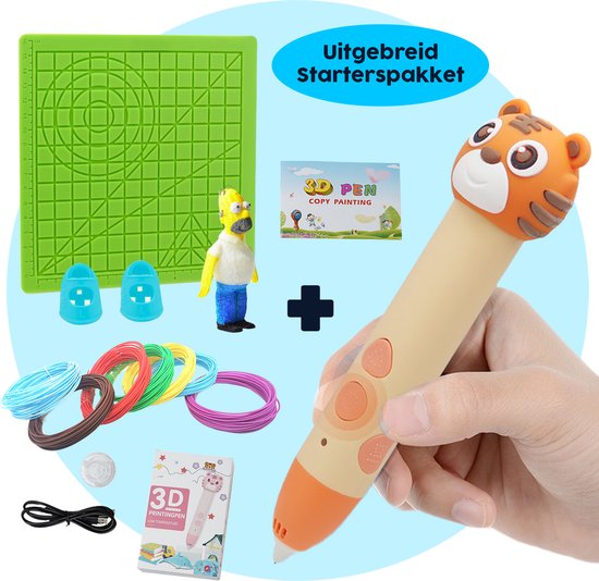 ShopWise Starterspakket 3D Pen - 3D Tekenpen met 50m Filament ...