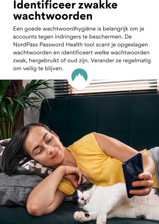 NordVPN NordPass Premium - Password Manager - 6 apparaten - 2-jarig ...