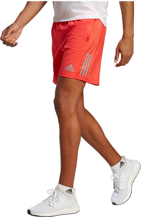 Adidas Own The Run 7´´ Korte Broek Rood XL Man | bol.com