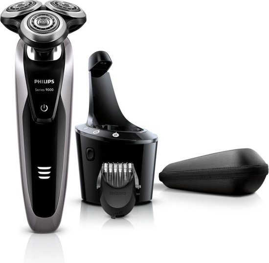 Philips SHAVER Series 9000 S9111/32, Zwart, Grijs, AC/Batterij, Lithium ...