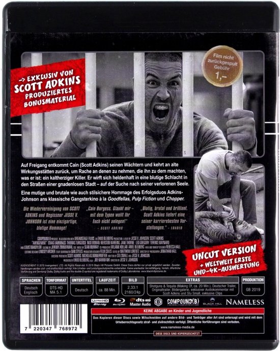 Avengement [Blu-Ray 4K], Nick Moran | Dvd's | bol