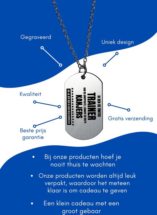 Akyol - ik ben de trotse trainer van de grappigste en leukste en beste kanjers ketting... | bol