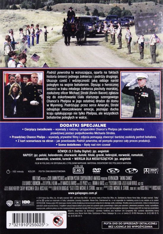 Taking Chance [DVD] (Dvd), Enver Gjokaj | Dvd's | bol.com