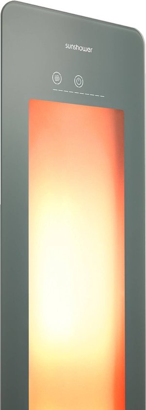 Sunshower One M opbouw vlak met infrarood organic grey | bol.com