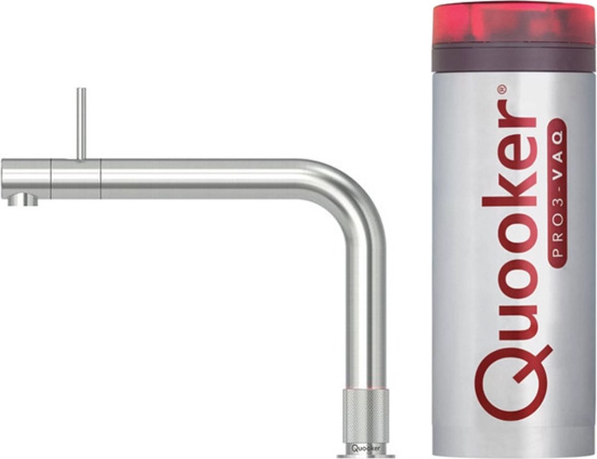 Quooker Front met PRO3 boiler 3-in-1 kokend water kraan - RVS | bol
