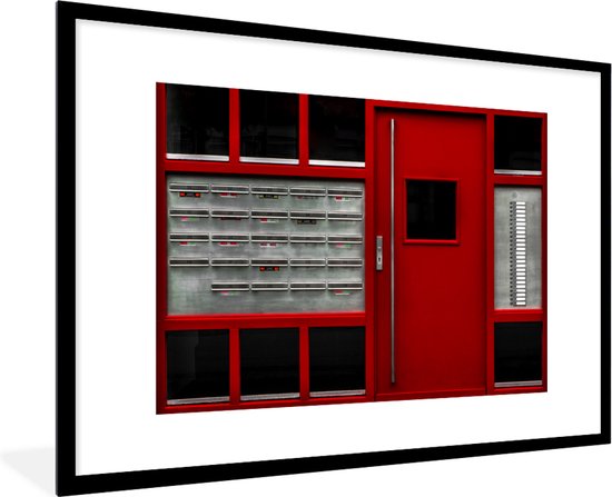 Fotolijst incl. Poster - the missing box - 90x60 cm - Posterlijst | bol