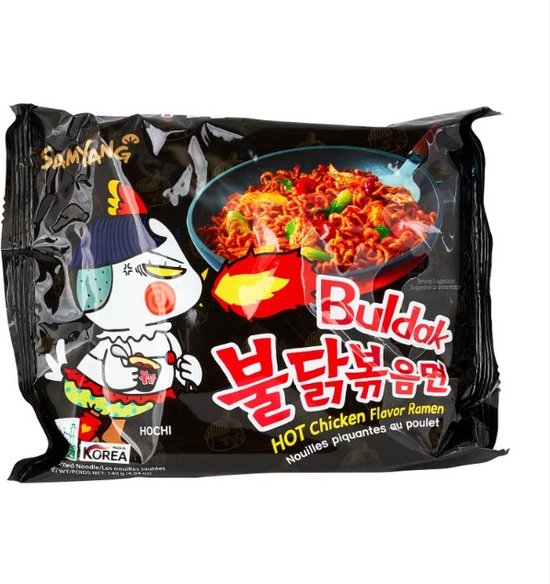 Samyang Instant Noedels Buldak (hot chicken flavor) Spicy (5 x 140 Gram ...