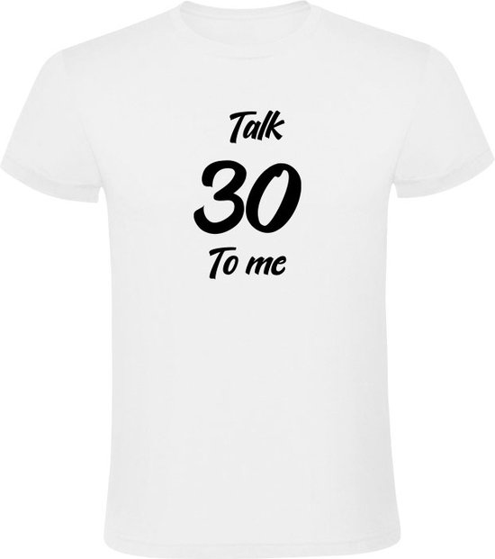 Talk 30 to me Heren T-shirt - praten - vies - taal - spelling - engels ...