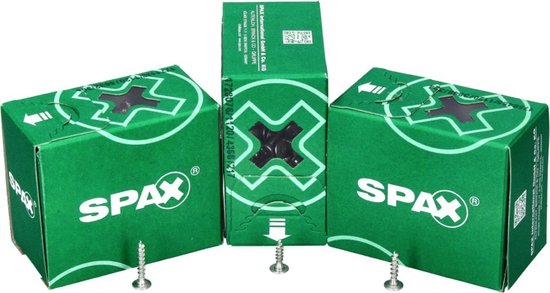 SPAX Flachrückwandkopf Schraube 3,0 x 30 mm 300 Stk. ( 0151010300303 ) Torx T-STAR... | bol