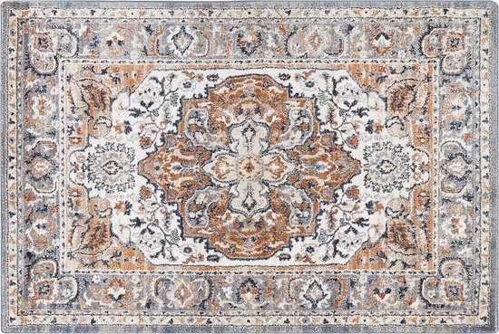 MARALIK - Vintage vloerkleed - Beige - 200 x 300 cm - Polypropyleen | bol