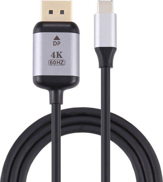 Provium USB-C naar DisplayPort kabel - 1.8 meter - 4K - DP 1.4 | bol