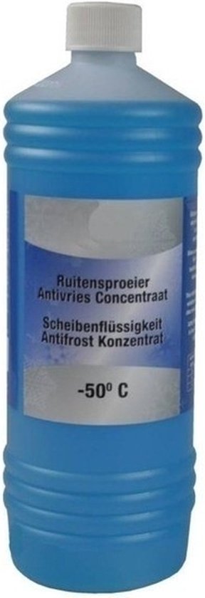 Ruitensproeier vloeistof antivries - 5x - 1 liter - tot max -20 graden ...