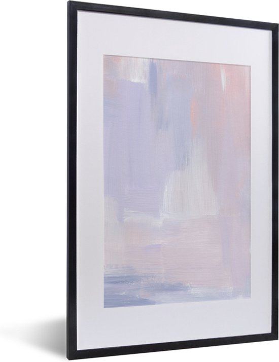 Fotolijst incl. Poster - Pastel - Verf - Design - 40x60 cm ...