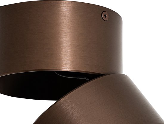 QAZQA go nine - Design Plafondspot | Spotje | Opbouwspot - 1 lichts - Ø ...