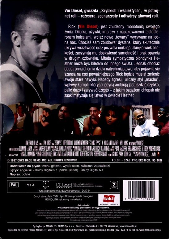 Strays [DVD] (Dvd), Vin Diesel | Dvd's | bol