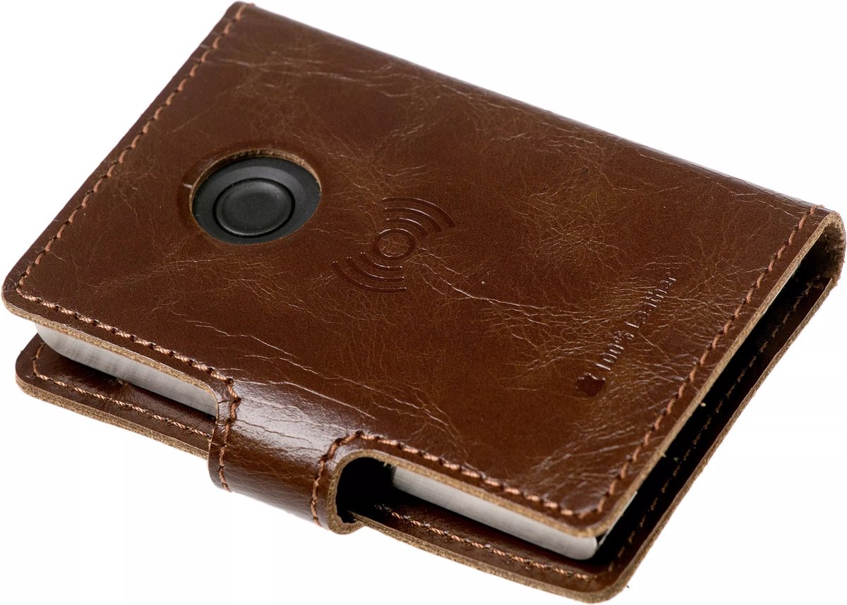 Ledlenser Lite leren Wallet Plus Zwart, Powerbank,draadloos opladen ...