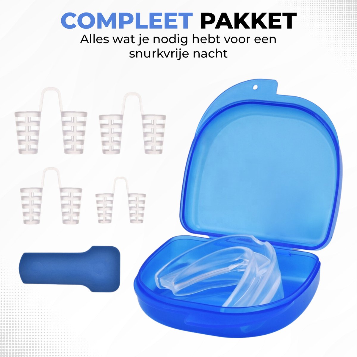 Anti Snurk Set 3 in 1 - 1x Snurkbeugel - 4x Neusspreiders en 1 ...