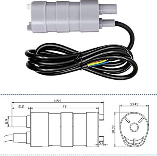 Dompelpomp Vuil Water - Dompelpomp 12v | bol.com