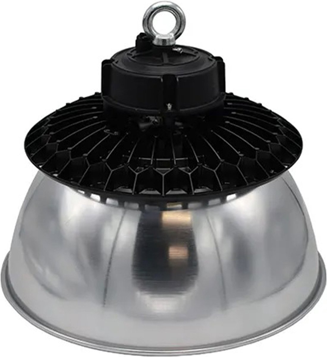 LED Highbay LED lamp 100W 4000K 17500lm 240V - IP65 - Zwart | bol