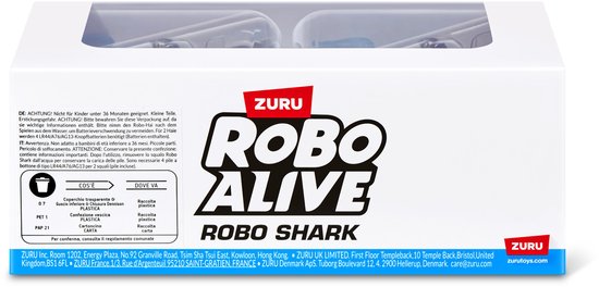Robo Alive Water Activated Shark by ZURU | bol