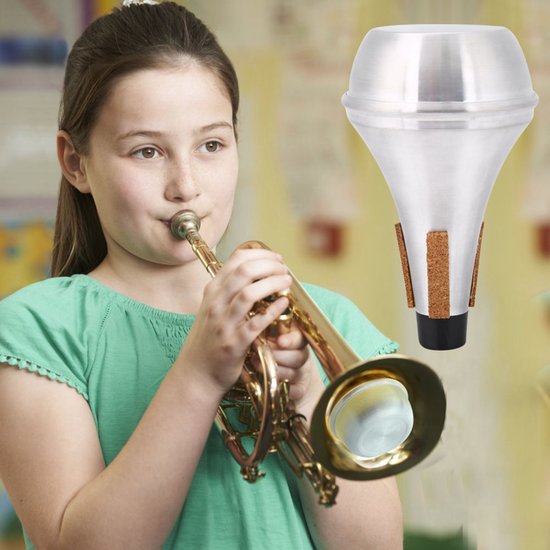 longziming - Trompet Straight Mute - Cornet Oefen Mute Met Kurkstrips ...